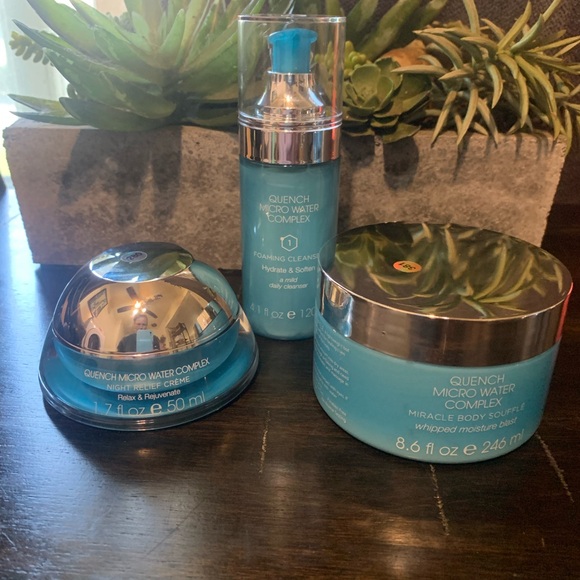 quench | Skincare | Micro Water Complex Skincare Set Blue | Poshmark